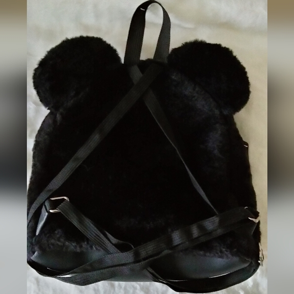 Disney | Accessories | Mickey Mouse Furry Backpack | Poshmark